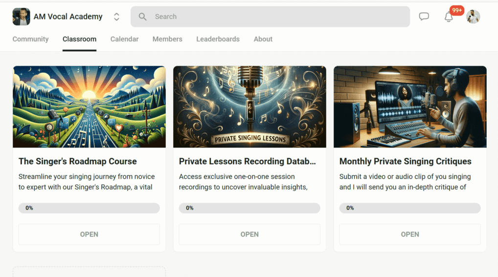 A Singing Community With Daily Challenges, Monthly Live Calls